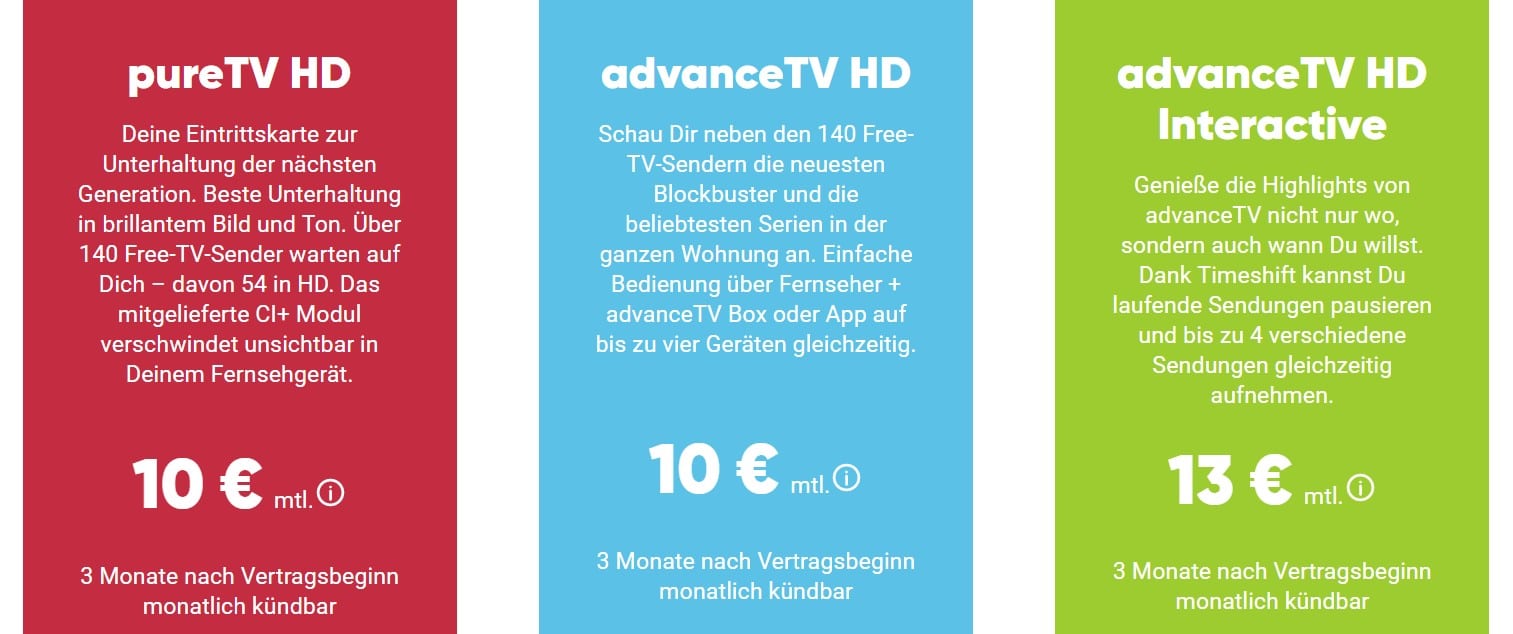 PŸUR Angebote Oktober 2018 - Jetzt: 2 Monate GRATIS PremiumTV!