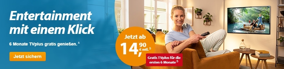 M-net TVplus Angebot | JETZT: 6 Monate TVplus kostenlos