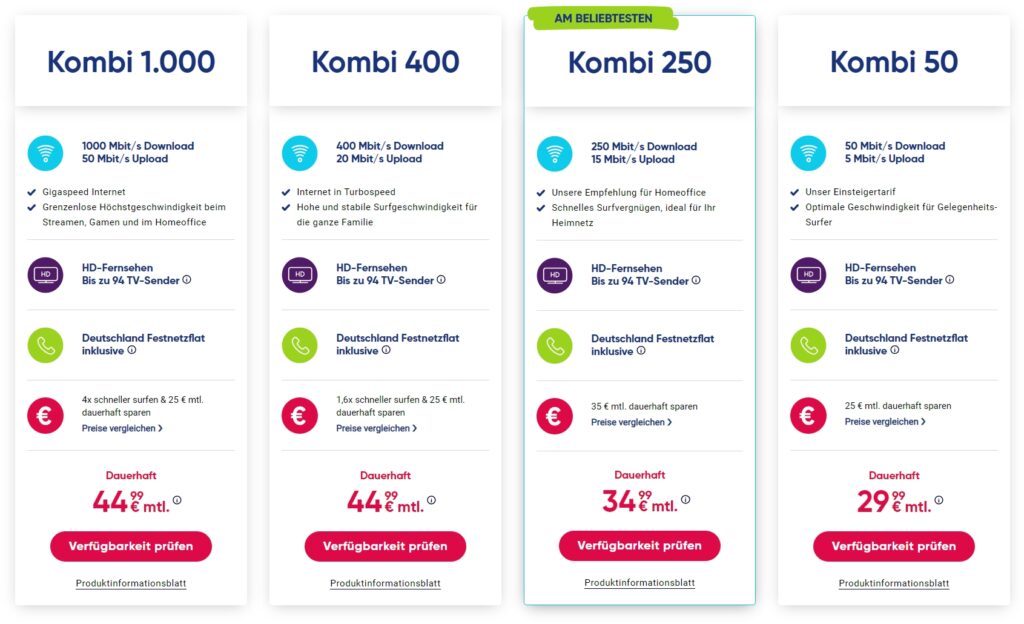 PŸUR Angebote im September 2023 ab 0€! PŸUR HDTV inkl. Pay TV!