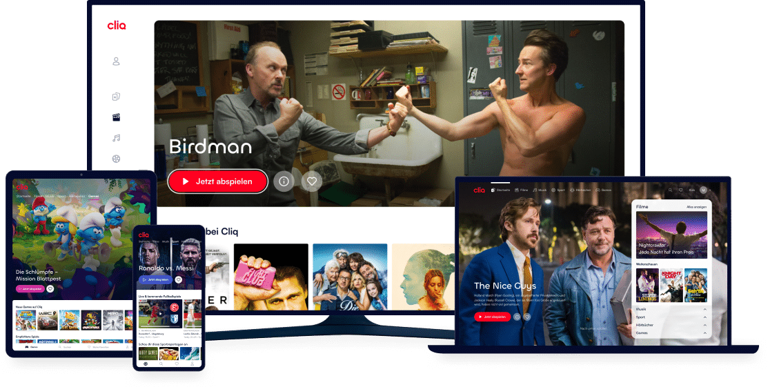 Cliq - All In One Streaming - Inhalte, Preise, alle Infos