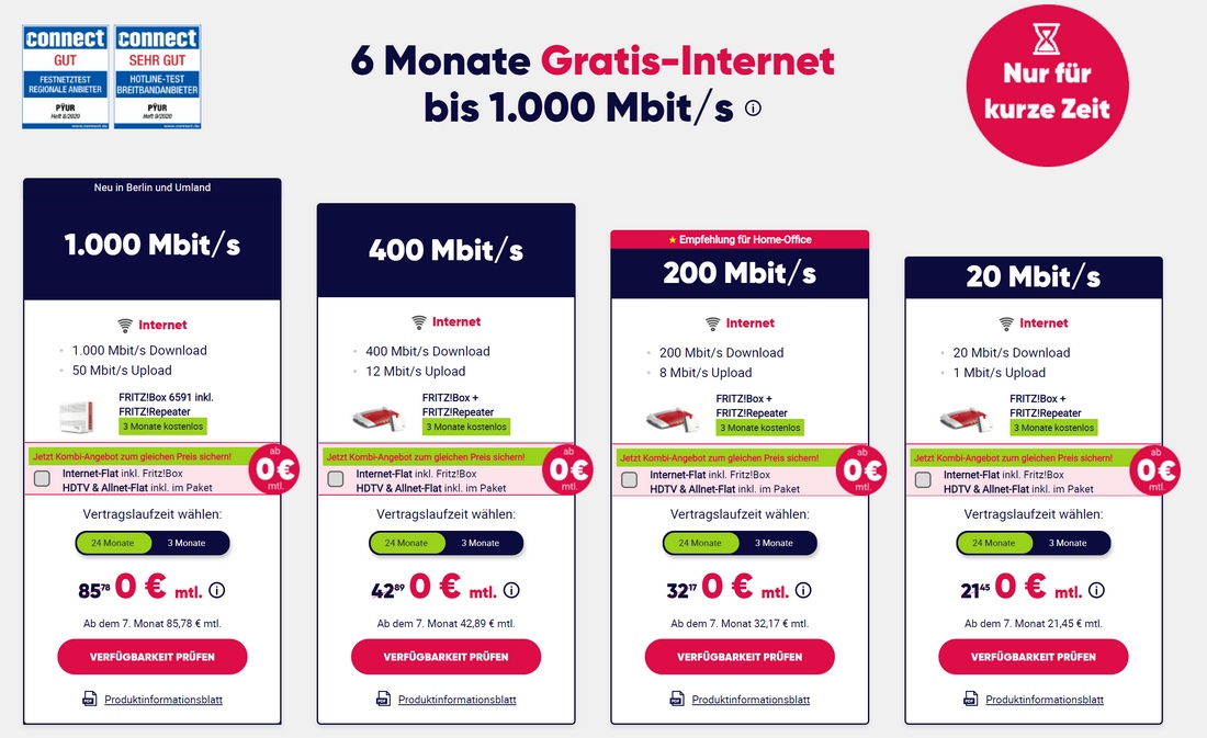 PŸUR Angebote im November 2020 ab 4,87€! PŸUR HDTV inklusive!