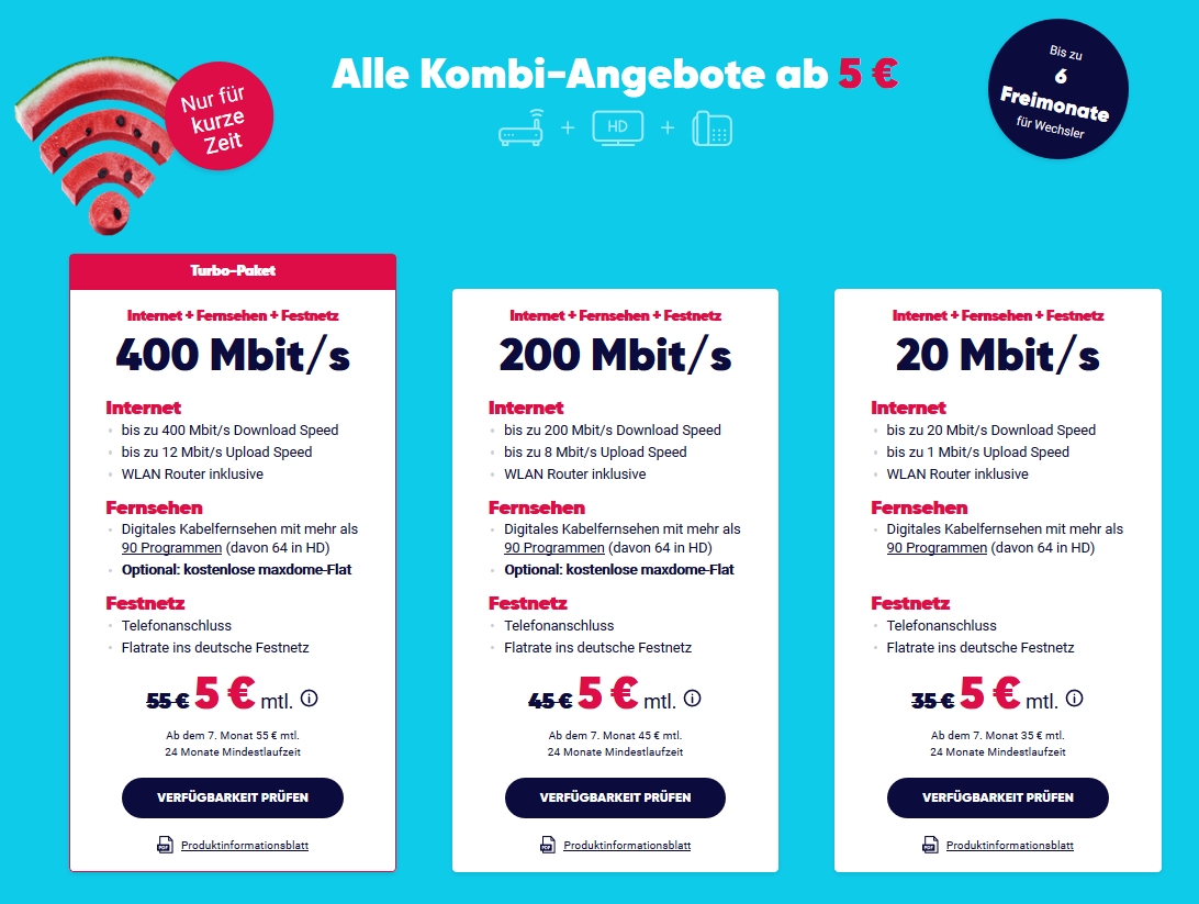 PŸUR Angebote im Januar 2020 ab 5€! 6 Frei-Monate GRATIS für Wechsler!